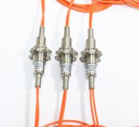 China IP60 Two Channel Fiber Optic Rotary Joint with 100 RPM Speed and 100-200 Million Revolutions Life Cycle for sale