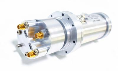 China 3 Channel RF Rotary Joint SMA Female 0-3GHz 1KW Peak Power 60RPM for Radar Systems for sale