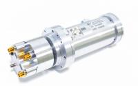 China 3 Channel RF Rotary Joint SMA Female 0-3GHz 1KW Peak Power 60RPM for Radar Systems for sale
