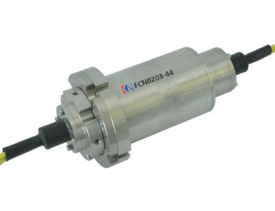 China FCN Series Fiber Optic Rotary Joint - 2-3 Channels, 300 RPM Speed, IP65 Rated for EMI-Free Signal Transmission for sale