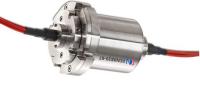 China 8 Channels Fiber Optical Electric Slip Ring FCN0819-67 with 200rpm Speed and IP65 Rating for Industrial Automation for sale