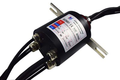 China High IP Protection Ferris Wheel Slip Ring 0-10rpm Slow Speed No Friction Long Life for sale