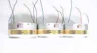 China Smoothy Rotating 4 Wire Pancake Slip Ring 4×5A 0-300 RPM Gold Contact IP00 Rated for sale
