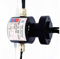 China Four Core Twisted Pair Shielded Wire Slip Ring 10A 380VAC Maintenance Free Small for sale