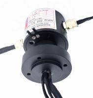 China Four Core Twisted Pair Shielded Wire Slip Ring 10A 380VAC Maintenance Free Small for sale
