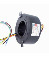China Compact Through Hole Slip Ring 40mm 5x10A 24x5A High Speed Rotary Joint for Automation for sale
