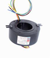 China Compact Through Hole Slip Ring 40mm 5x10A 24x5A High Speed Rotary Joint for Automation for sale