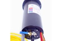 China Hybrid Fiber Optic Slip Ring 2x30A 380VAC with Ethernet and Signal Channels for sale