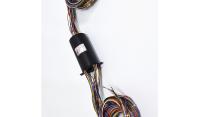China 380 VAC Through Bore Electrical Slip Ring With Lead Wire Length 4000mm for sale