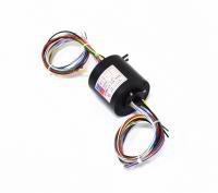 China Signal Transmitting Through Hole Slip Ring 4 * 10A / 8 * 2A For Sea Antenna for sale