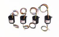 China Signal Transmitting Through Hole Slip Ring 4 * 10A / 8 * 2A For Sea Antenna for sale