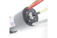 China Four Gigabit Fiber Optic Rotary Joint 1 Channel SM 9/125um IP54 300rpm for sale