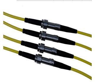 China Stainless Steel Fiber Optic Rotary Joint Single Channel 650-1650nm Wavelength 2000 RPM Speed for sale
