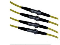 China Stainless Steel Fiber Optic Rotary Joint Single Channel 650-1650nm Wavelength 2000 RPM Speed for sale