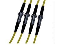 China Stainless Steel Fiber Optic Rotary Joint Single Channel 650-1650nm Wavelength 2000 RPM Speed for sale