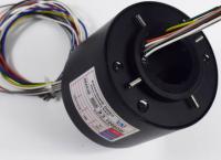 China Wrap Machine Through Hole Slip Ring , 6 Wire Slip Ring 15A Transmit Fiber Brush for sale