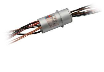 China 380VAC Fiber Optic Rotary Joint Video Slip Ring for Data Transmission IP54 for sale