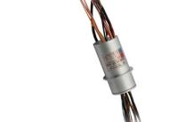 China 380VAC Fiber Optic Rotary Joint Video Slip Ring for Data Transmission IP54 for sale