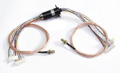 China Capsule USB 2.0 Slip Ring for Pipe Inspection Cameras - 34 Channels, 100V AC/DC, IP54 Rated for sale