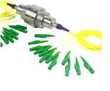 China Digital Signals Fiber Optic Rotary Joint with 6dB Insertion Loss, 100rpm Speed, and 100-200 Million Revolutions Life Cycle for sale