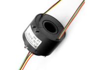 China Low Electrical Noise Hollow Shaft Slip Ring IP54 380VAC Voltage Various Sizes for sale