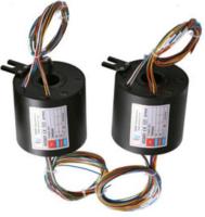 China 380VAC Through Hole Slip Ring 12.7mm Bore Long Life Low Wear Debris Industrial for sale