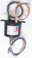 China Through Bore Slip Ring 25.4mm Bore Precious Metal Contacts 12 Circuits 15A 380VAC for sale