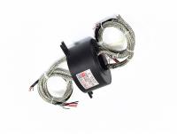 China 18Amp Hollow Shaft Through Hole Slip Ring 2 Circuit 38.1mm Bore Power Signal for sale