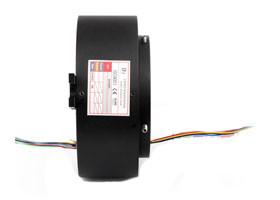 China ECN100 Miniature Through Bore Slip Ring with 100mm Center Hole for Radar Antenna Systems - 5A to 15A Current Rating for sale