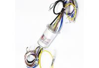 China Single Mode Fiber Optic Rotary Joint Gigabit Ethernet -40°C to 80°C 62mm for sale