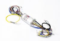 China Single Mode Fiber Optic Rotary Joint Gigabit Ethernet -40°C to 80°C 62mm for sale