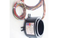 China Small Resistance Through Hole Slip Ring 380VAC Excellent Transmission Performance for sale