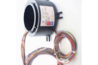 China Small Resistance Through Hole Slip Ring 380VAC Excellent Transmission Performance for sale