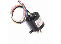 China Compact Through Hole Slip Ring 25.4mm Bore 300rpm for Power and Signal Transmission for sale
