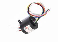 China Compact Through Hole Slip Ring 25.4mm Bore 300rpm for Power and Signal Transmission for sale