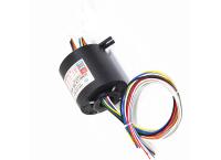 China Compact Through Hole Slip Ring 25.4mm Bore 300rpm for Power and Signal Transmission for sale