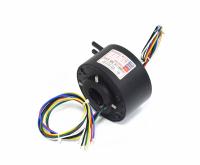 China Smooth Rotation Through Bore Electrical Slip Ring Inner Diameter 12mm-700mm 380VAC for sale
