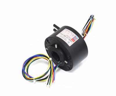 China Smooth Rotation Through Bore Electrical Slip Ring Inner Diameter 12mm-700mm 380VAC for sale