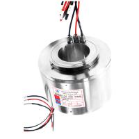 China High IP68 Waterproof Slip Ring with RS422 Signal - 60mm Through Bore, 2×20A Current Rating for Offshore Applications for sale