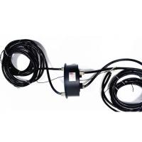 China Low Torque Through Hole Slip Ring 100mm Bore 300 RPM Smooth Rotation for Medical Equipment for sale