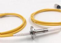 China FCN01G-10 Single Channel Fiber Optic Rotary Joint - 10mm Diameter, 15g Weight, IP54 Rated for sale