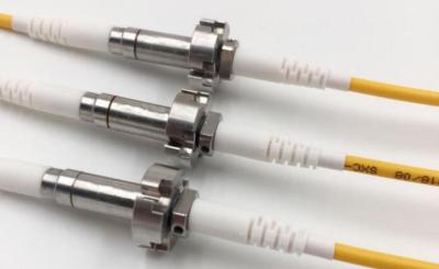 China Miniature Single Channel Fiber Optic Slip Ring 2000RPM 6.8mm Diameter for sale