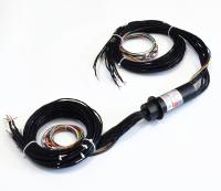 China Multi Channels Capsule Slip Ring 64 Circuits IP54 Low Torque 200rpm for Motion Simulator for sale