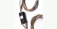 China Radar Antenna Through Hole Slip Ring RF Rotary Joint With Low Electrical Noise for sale