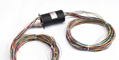 China Radar Antenna Through Hole Slip Ring RF Rotary Joint With Low Electrical Noise for sale