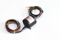 China Electrical Through Hole Slip Ring Transmit Power 2 Group CAN Signal 220VAC for sale