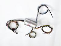 China Three Lead Wire Exits Customized Digital Slip Ring For Lithium Battery Equipment for sale