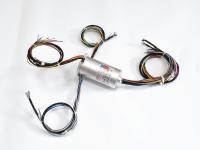 China Three Lead Wire Exits Customized Digital Slip Ring For Lithium Battery Equipment for sale
