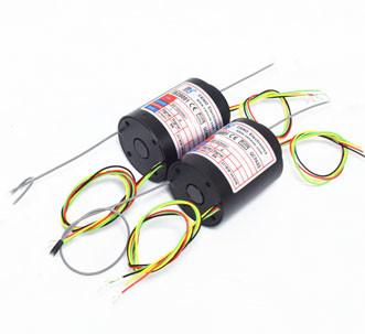 China Customized Rotary Slip Ring Precious Metals With Ether CAT BUS Signal / Power for sale