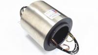 China Big Bore Rotary Slip Ring 180mm Through Hole 0-220VAC VDC with Limit and Encoder Signal for sale